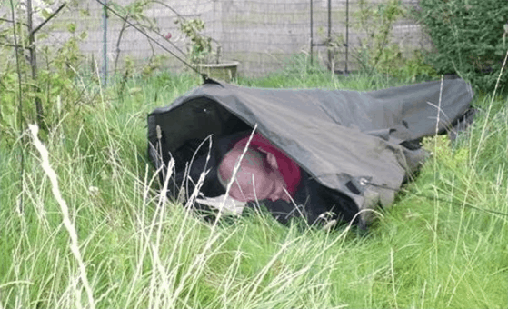 Our Impact - Backpack Bed for Homeless USA - people without shelter